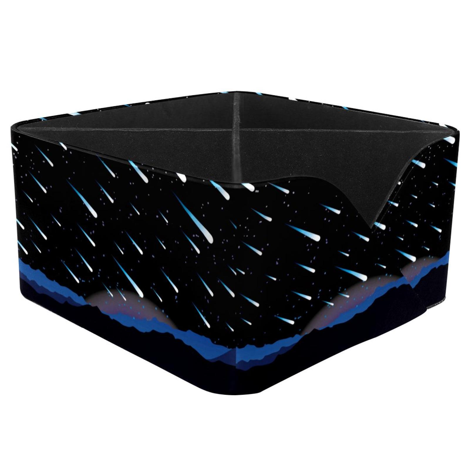 OWNTA Meteor Shower Pattern Square Pencil Storage Case with 4 ...
