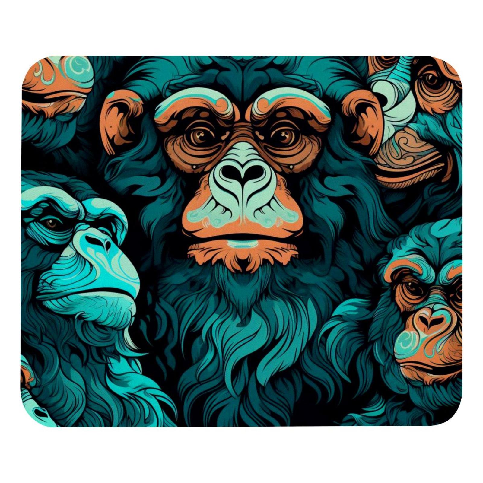 3dRose Monkey, Mouse Pad, 8 by 8 inches - Walmart.com