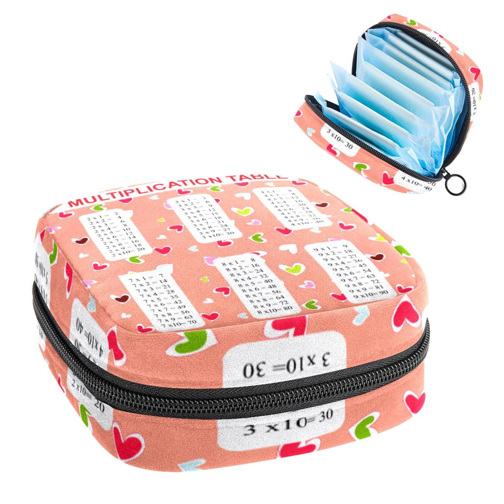 Ownta Multiplication Tables 4 Pattern Premium Storage Bag Period