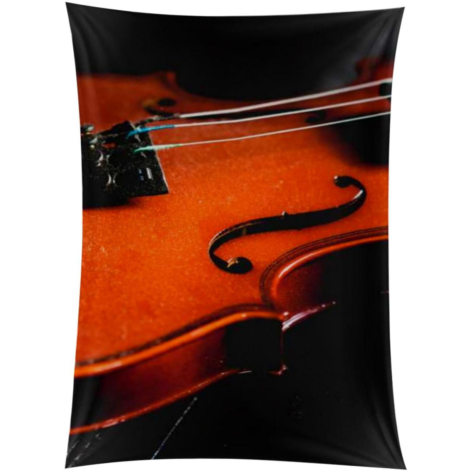 OWNTA Musical Instruments Cello Retro Pattern Stunning Polyester Fiber ...