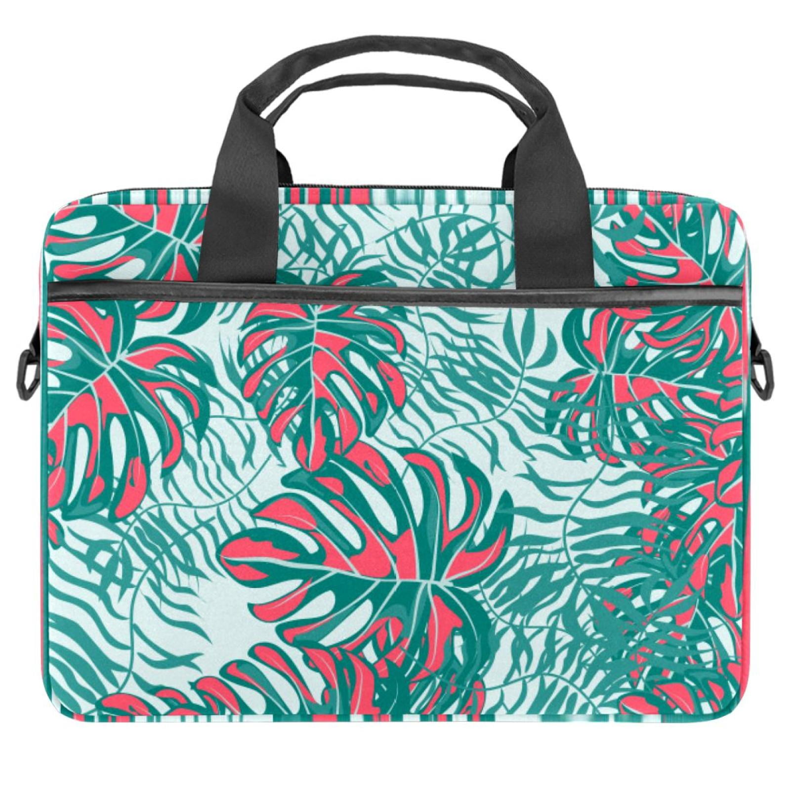Ownta Pink Tropical Leaves Floral Print Pattern 11x14 5x1 2in Velvet