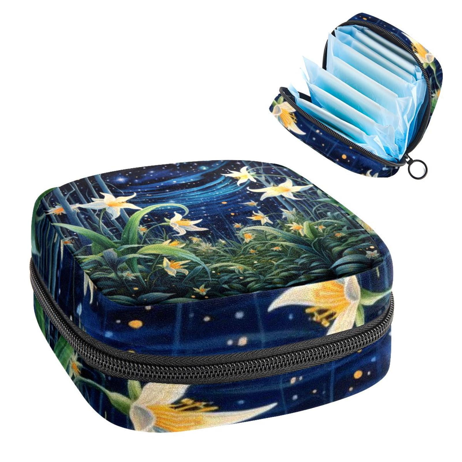 Ownta Plants Under The Stars Pattern Premium Storage Bag Period Purse