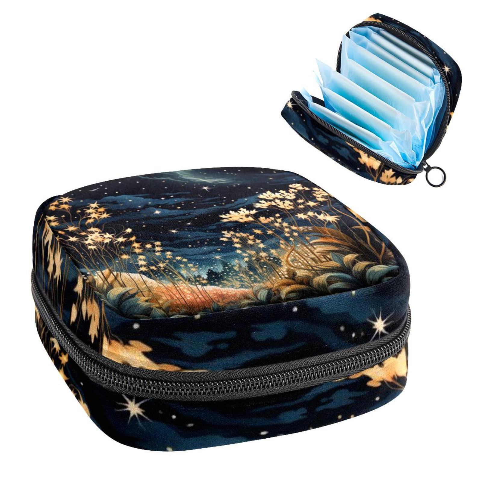 Ownta Plants Under The Stars Pattern Premium Storage Bag Period Purse