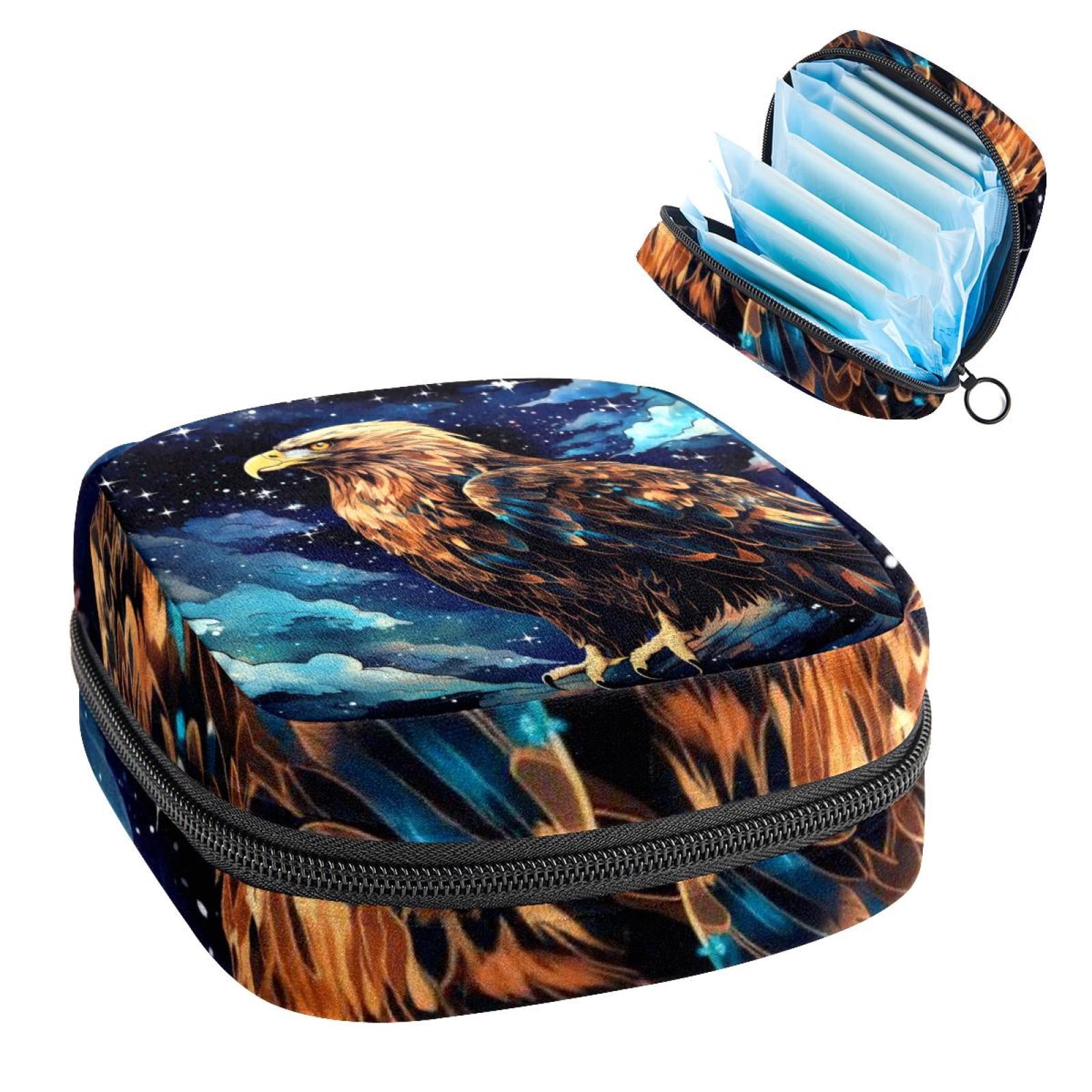 OWNTA Starry Eagle Pattern Premium Storage Bag: Period Purse, Pencil ...