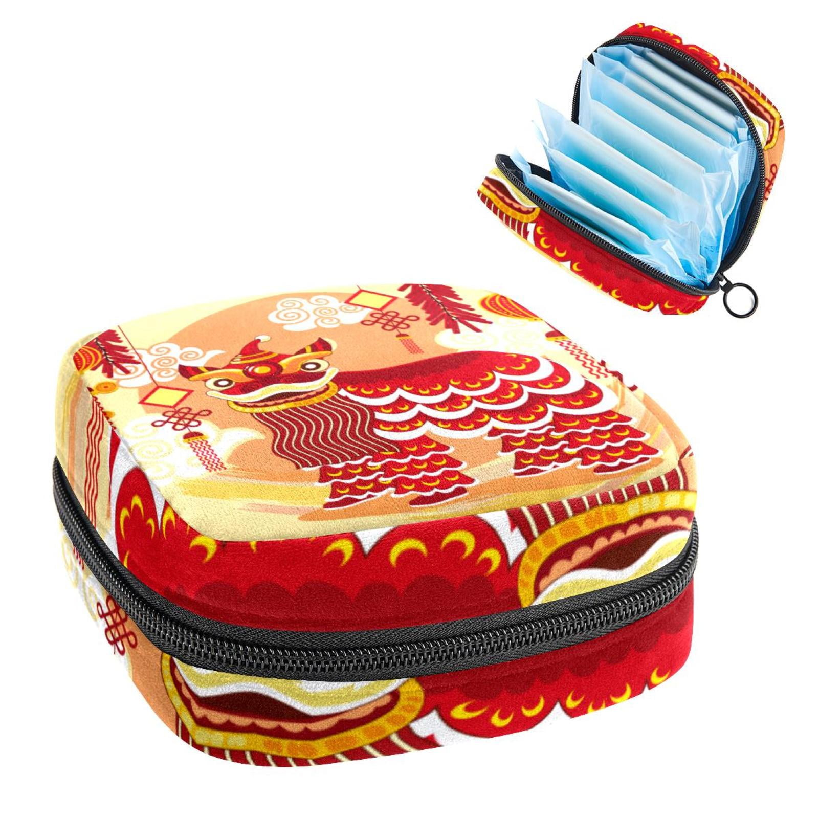 Ownta Traditional Chinese Lion Dance Festival Background Pattern