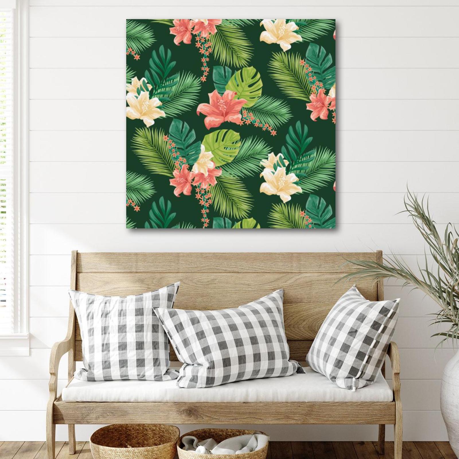 Trademark Fine Art "Tropical Paradise" Canvas Art by Manor Shadian ...