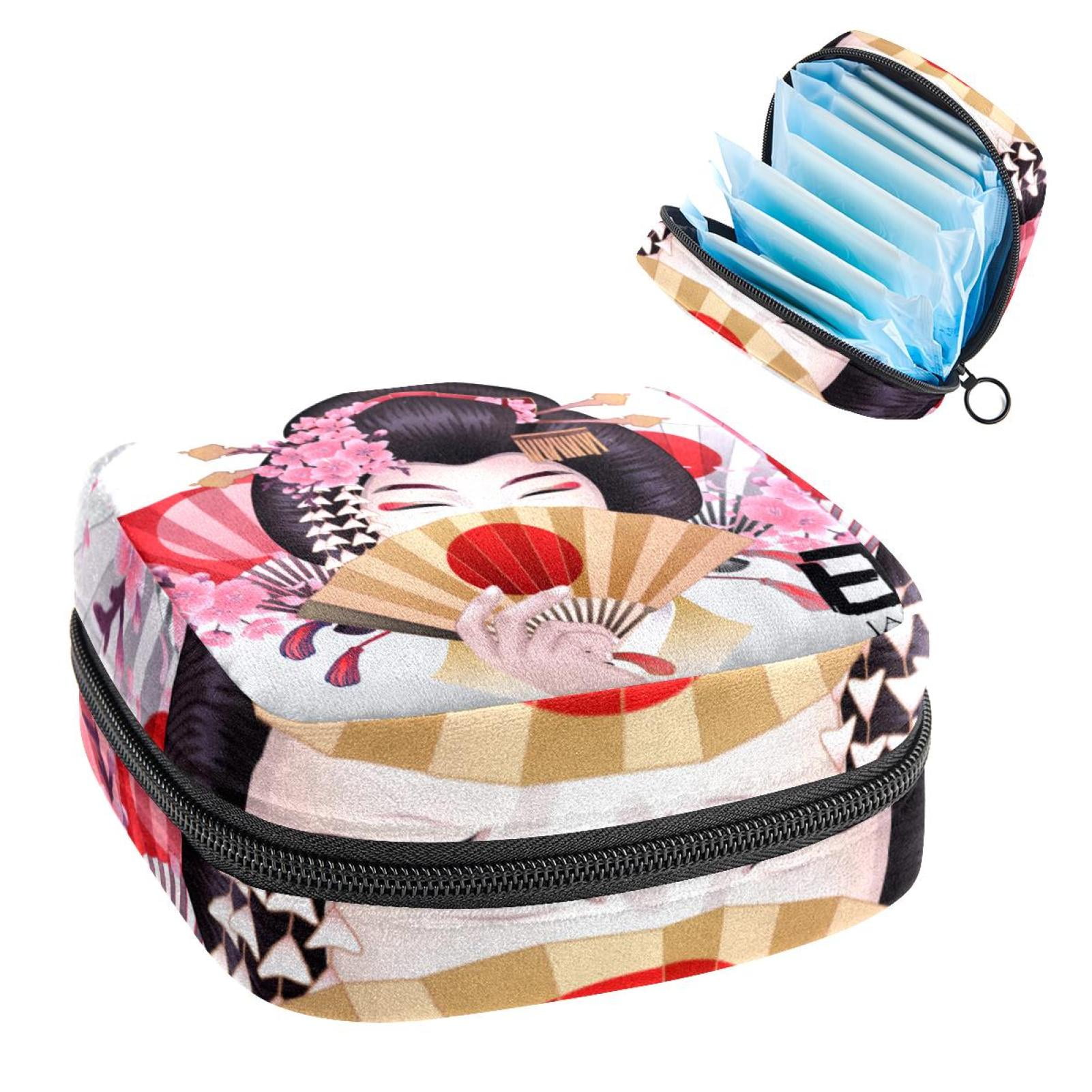 Ownta Woman Japanese Pattern Premium Storage Bag Period Purse Pencil