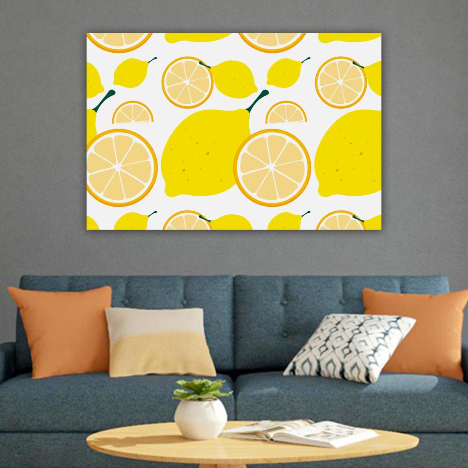 Trademark Fine Art 'Floursack Lemon V' Canvas Art by Danhui Nai ...