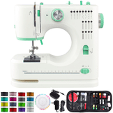 Mini Small Portable Sewing Machine with Foot Pedal Built in 12 Stitches ...