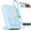 2025 New Version, 10000mAh Magnetic Wireless Power Bank, 22.5W Fast ...