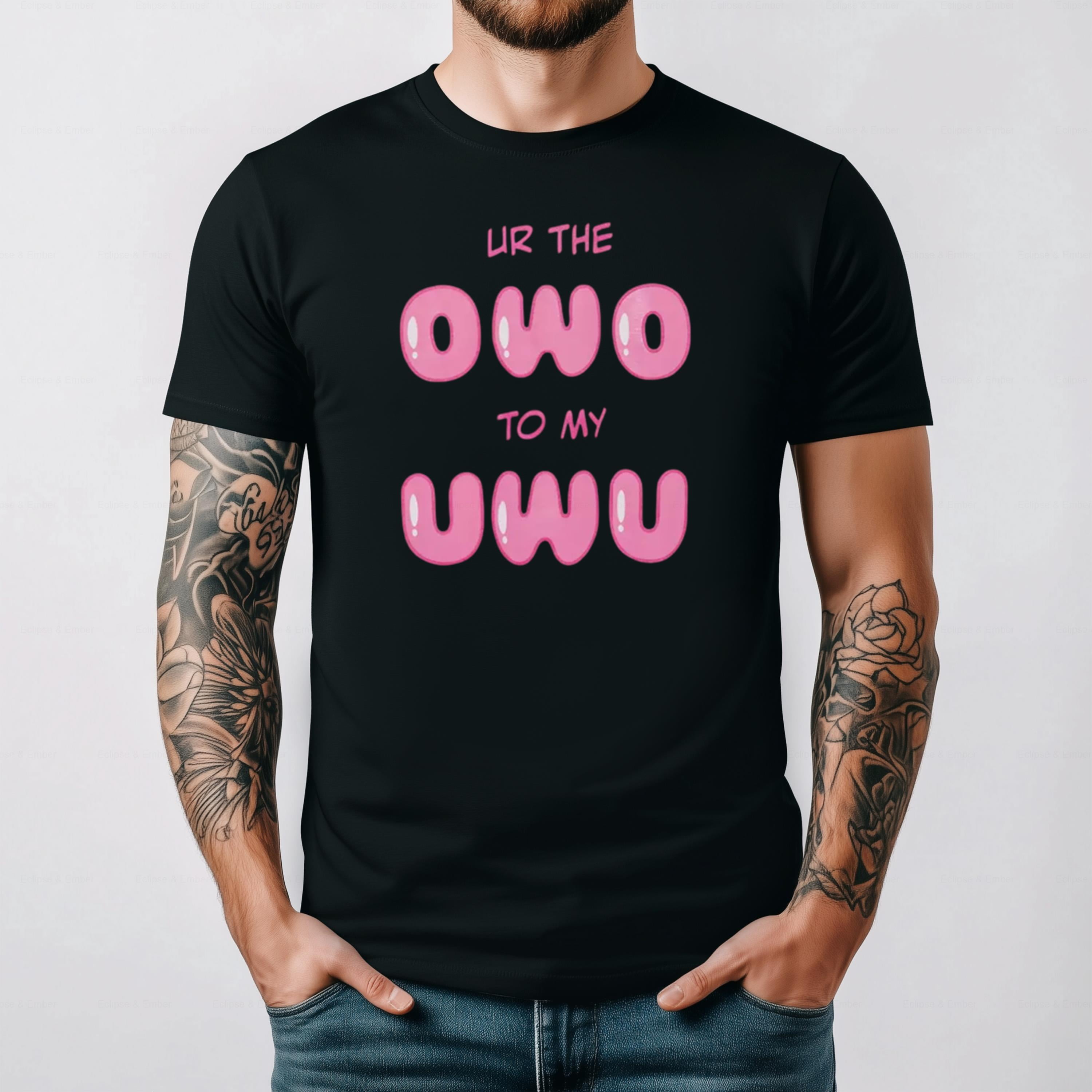 OWO UWU Funny Furry Emoticon Weeb Anime Internet Culture Text Face Meme ...