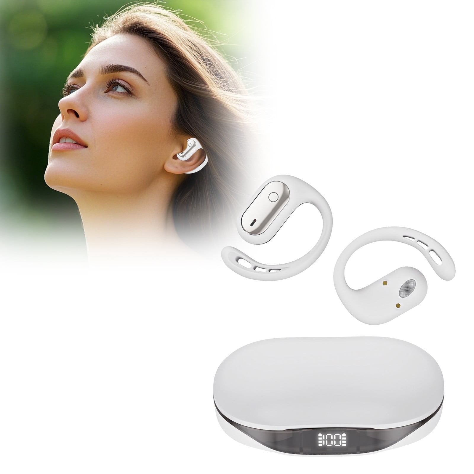 OWS Headset with AI Smart Translation and Charging Technology -Portable ...