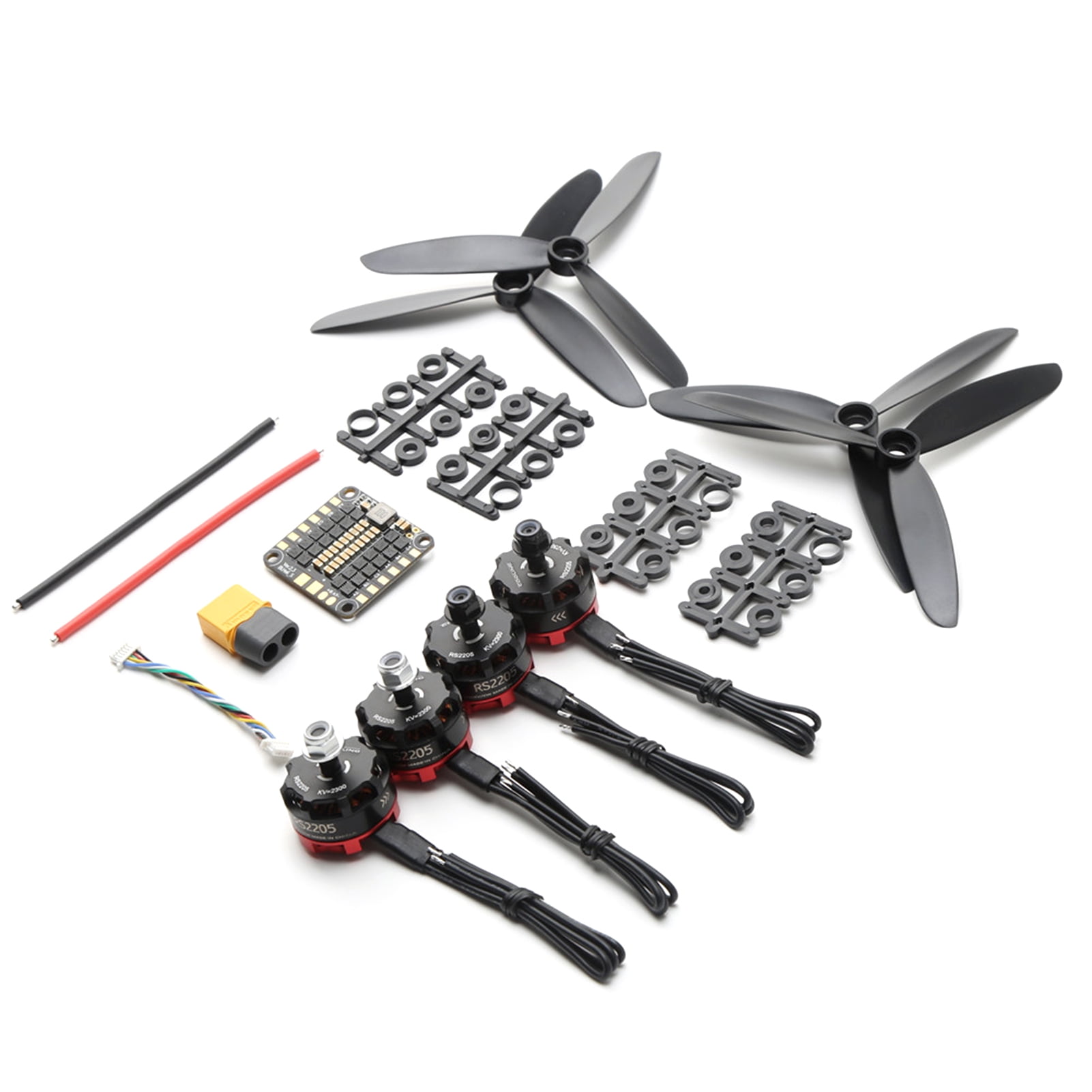 OWSOO 2205 2300KV Brushless Motor With 30A BLHeli_S ESC 5045 Propeller ...