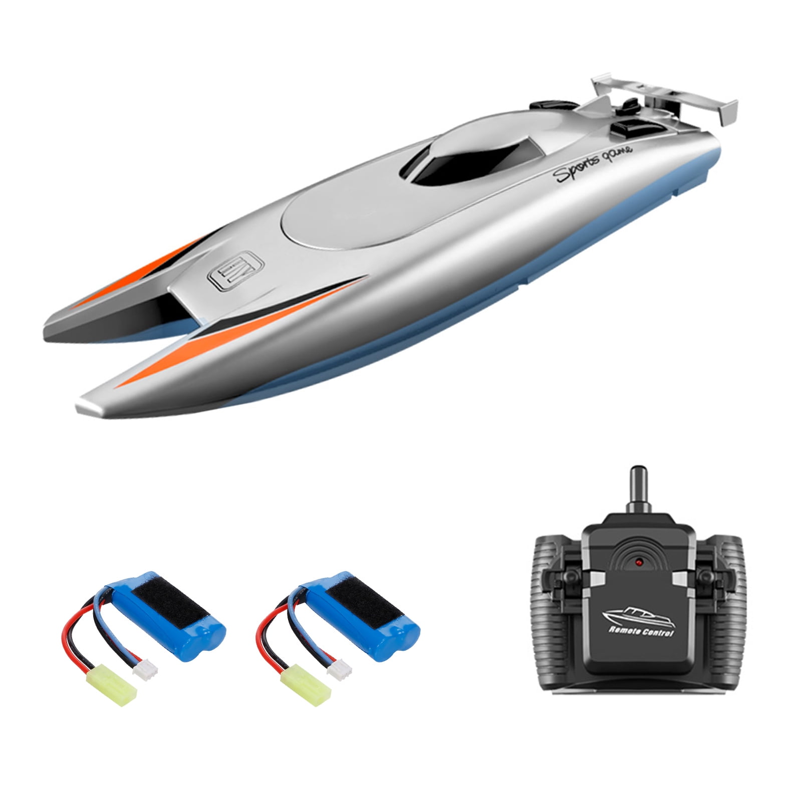 OWSOO 805 RC Boats for Adult 25KMH High Speed Racing Boat 2 Channels ...