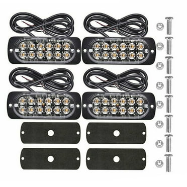 Sparkling Amber LED 17" Identification Light Bar / Emergency Turn ...
