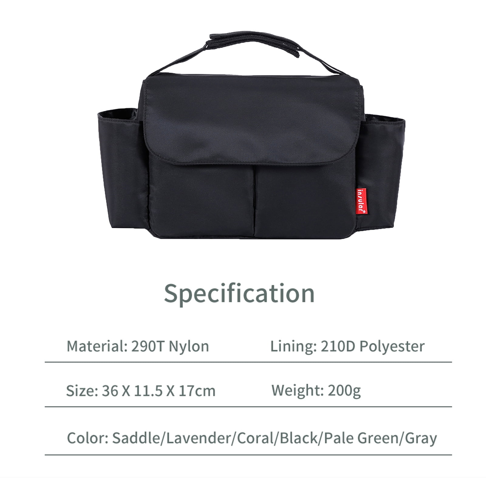 OWSOO Multi-functional Diaper Bag Water-proof Baby Backpack with ...