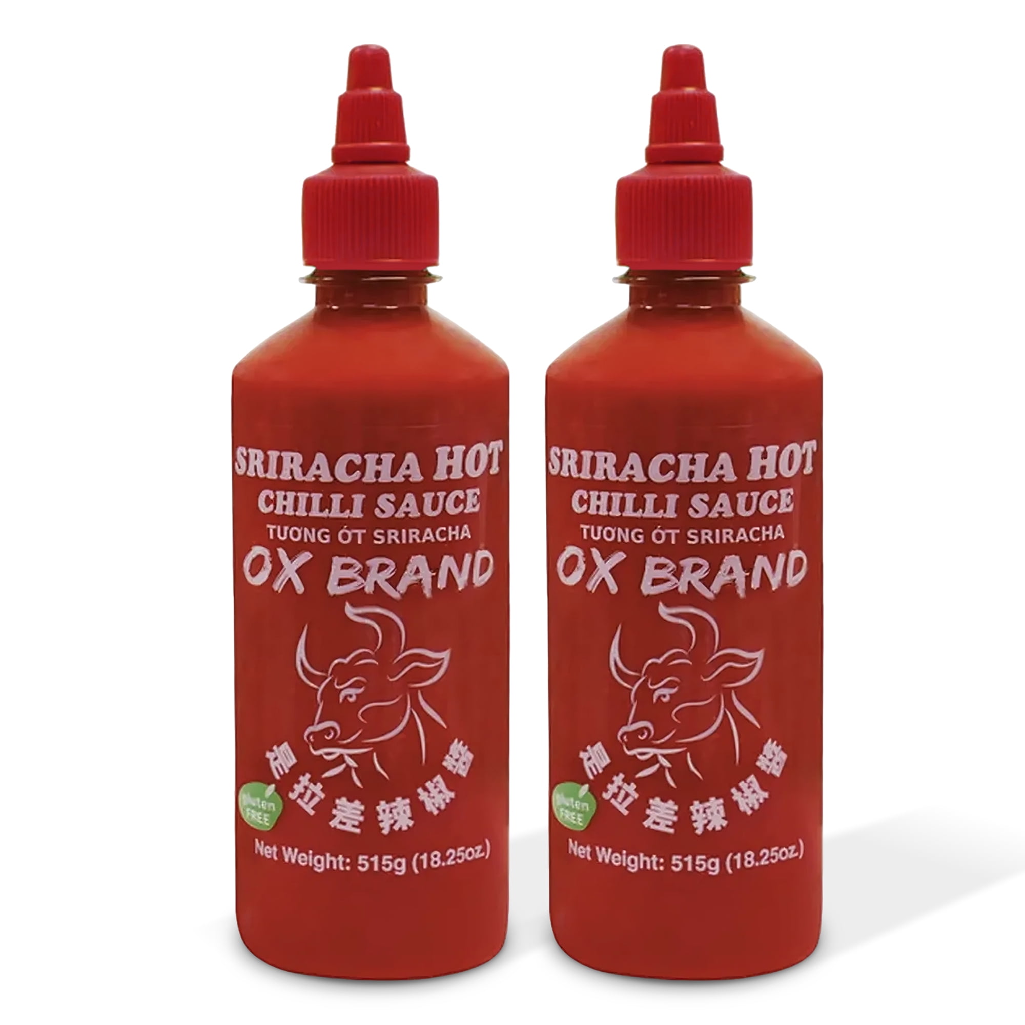 OX BRAND Sriracha Hot Sauce 18.52ozX2 - Walmart.com
