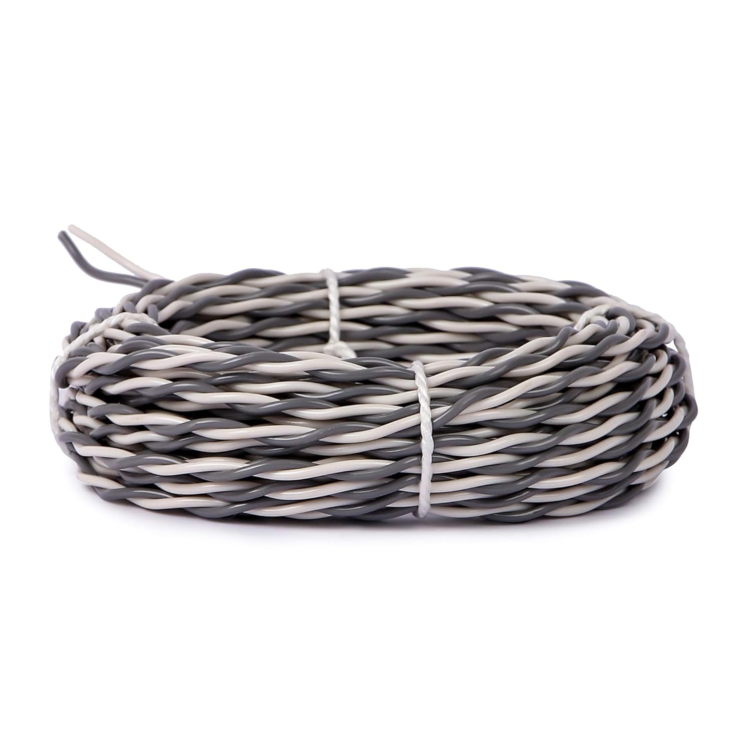OXCORD 2 core Flexible Copper Wires and Cables 05mm 30 feet 10Yard for ...