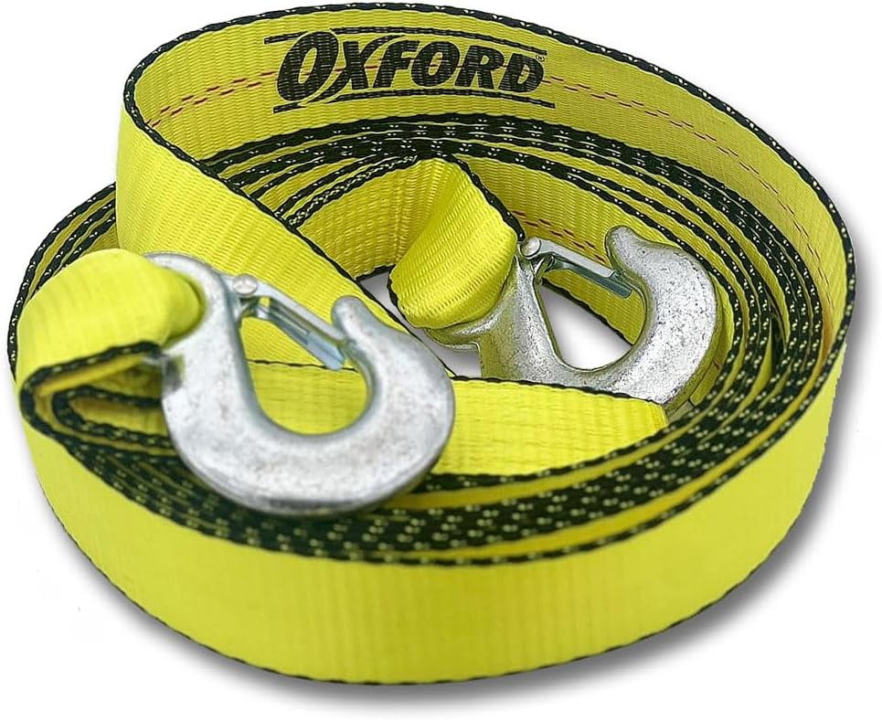 OXFORD TOW STRAP WITH HOOKS 15000 LBS YELLOW - Walmart.com