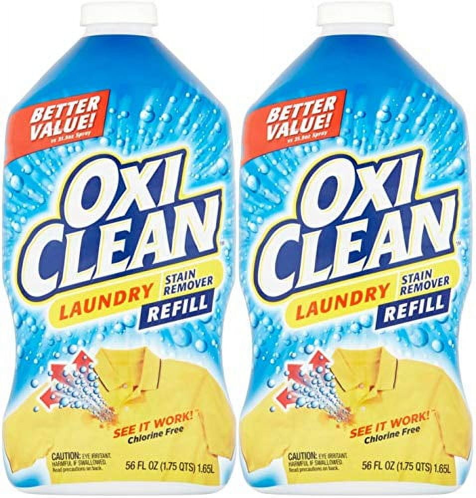 OxiClean Additive Spray Refill, Laundry Stain Remover, 56 oz Bottle ...