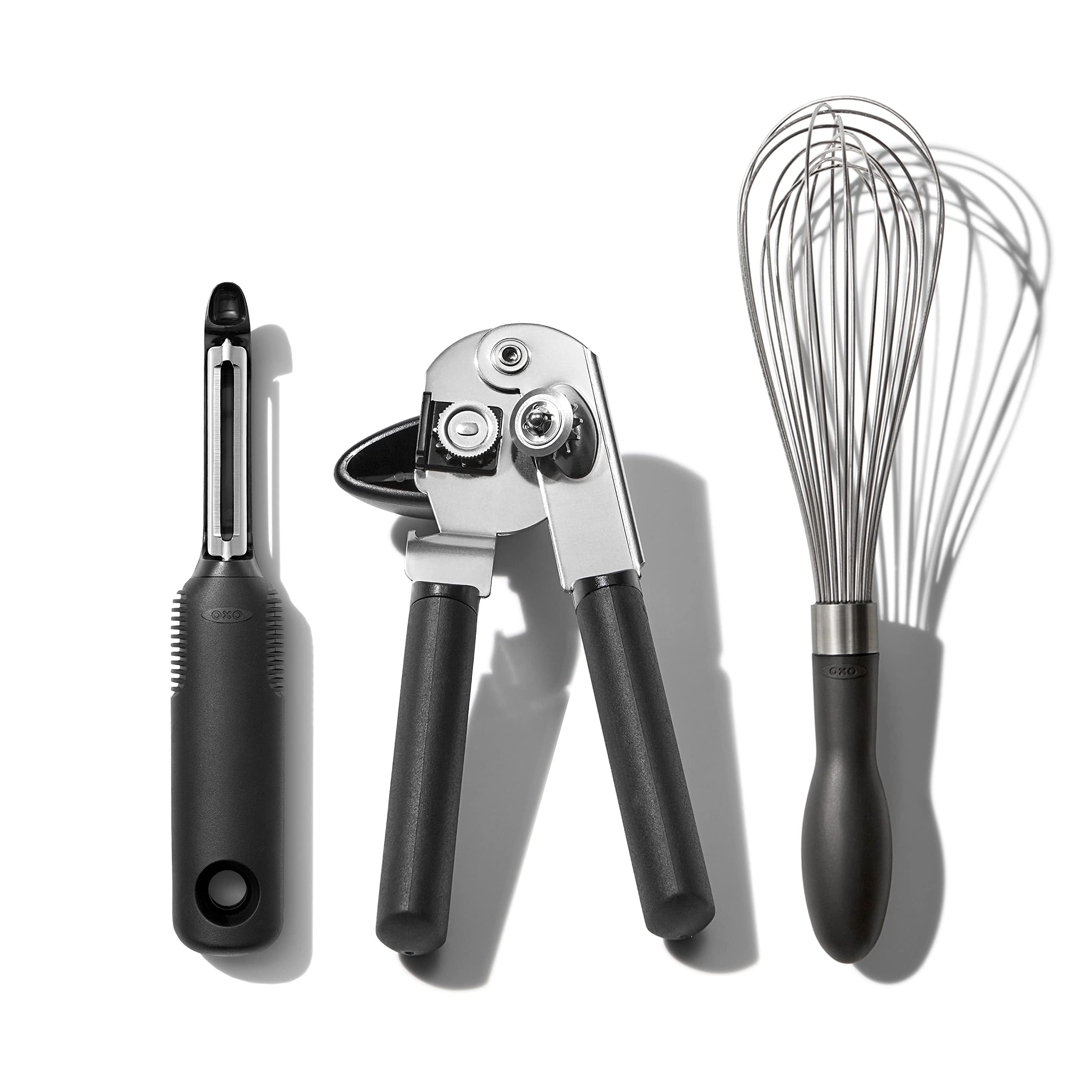 OXO Essential Tool 3-Piece Kitchen Gadget Set, 3 PC, Stainless Steel ...