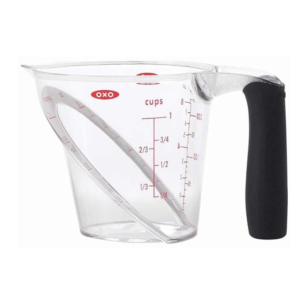 OXO 1-Cup Angled Measuring Cup, Plastic Body, Dishwasher Safe - Walmart.com
