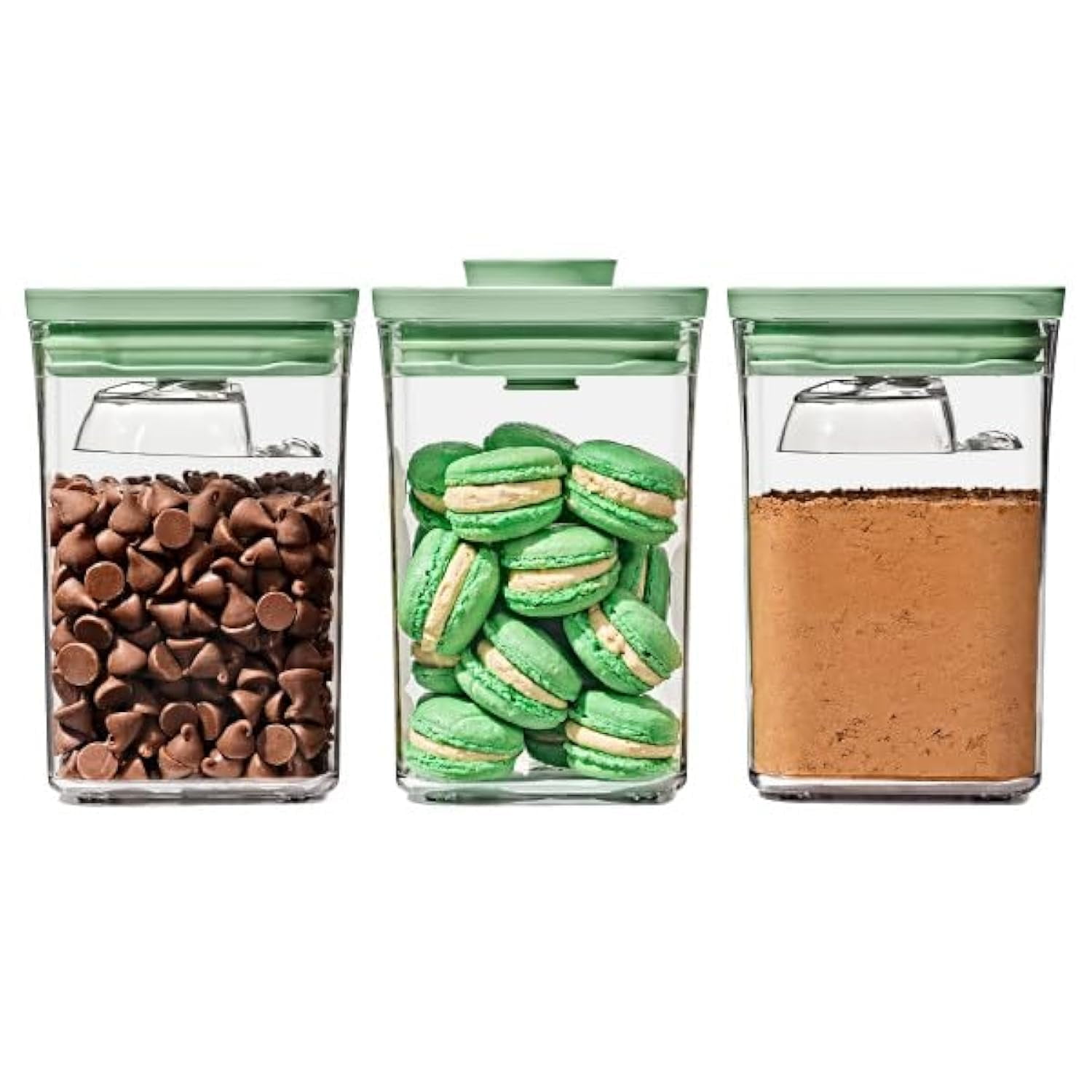 OXO Limited Edition Food Storage Container Set, 3pk with Mini Scoops ...