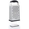 OXO Good Grips Box Grater, 4-Sided Stainless Steel Vegetable Grater ...