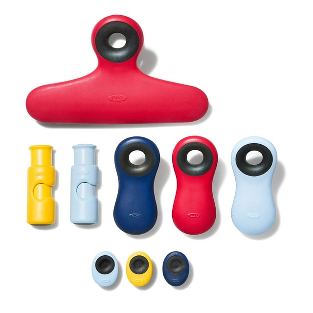 OXO Good Grips Collection Bag Clip, 9 Piece Set, Assorted - Walmart.com