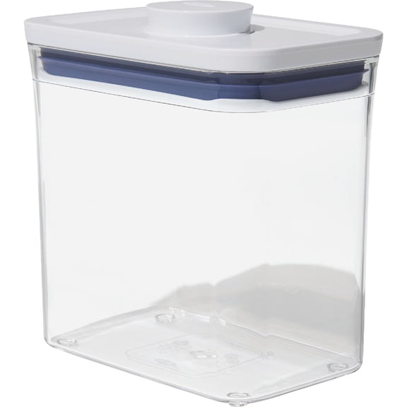 OXO POP Container - Airtight Food Storage, Big Square, 6.0 Qt, Clear ...