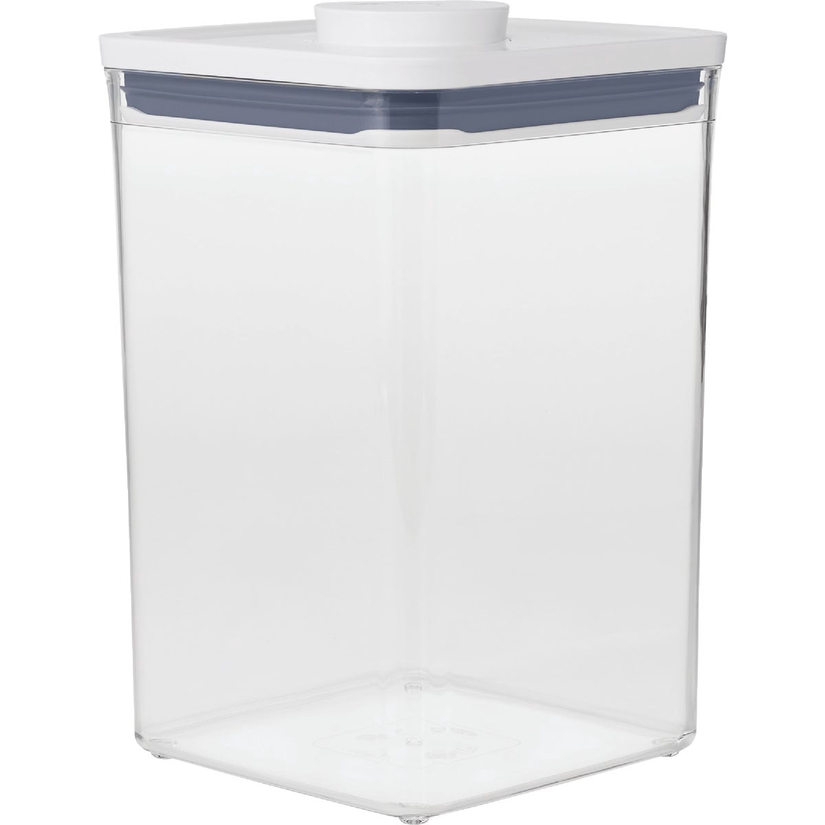 OXO POP Container Food Storage Jar - Airtight, Square, 4.4 Qt, Clear ...