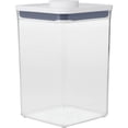 OXO POP Container Food Storage Jar - Airtight, Square, 4.4 Qt, Clear ...