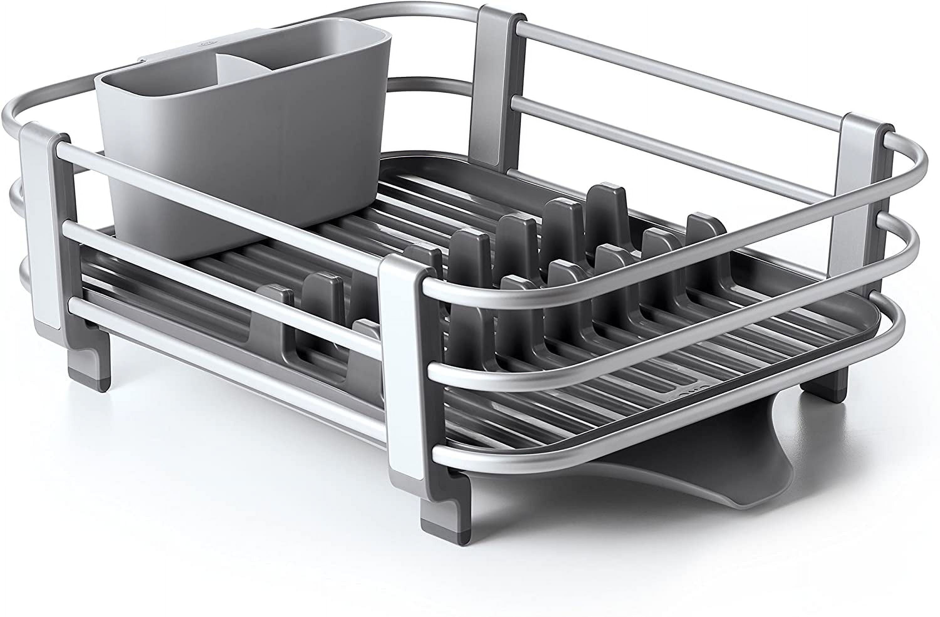 OXO Good Grips Rustproof Aluminum Dish Rack - Walmart.com