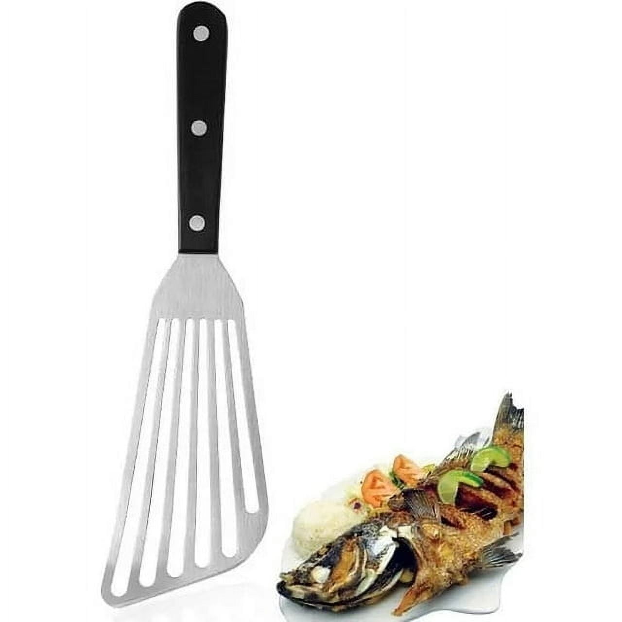 Good Grips Stainless Steel Slotted Fish Turner Spatula Utensil ...