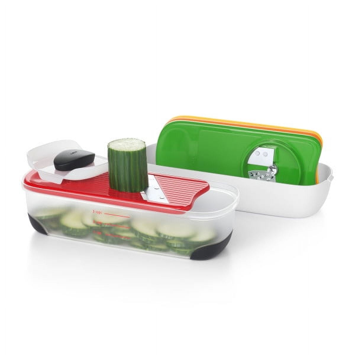 OXO Grater & Zester Set, 3-in-1 Spiralizer, Slicer, Grater - Walmart.com