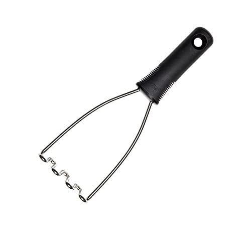 OXO Good Grips Potato Masher - Stainless Steel, Non-Slip Grip - Silver ...