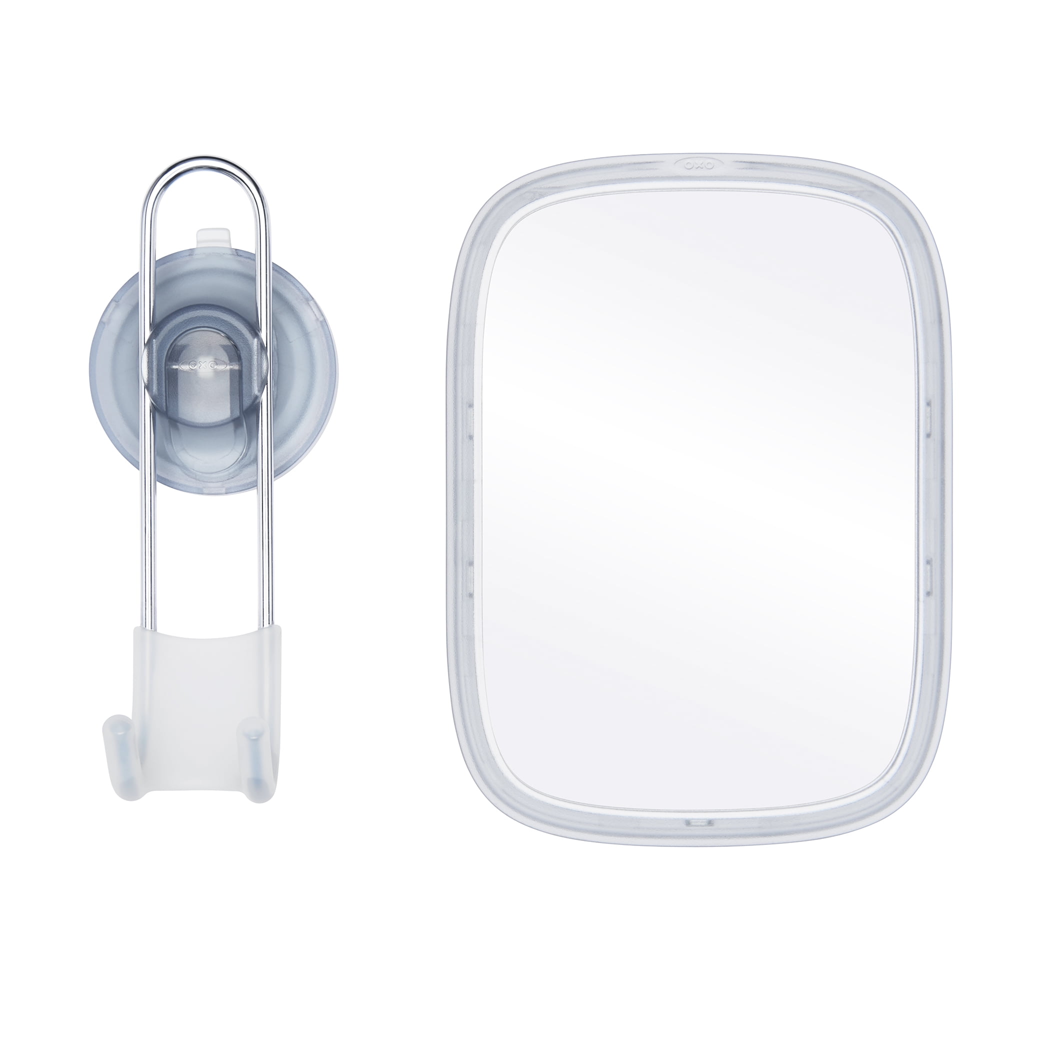 OXO SoftWorks 13" Suction Fogless Shower Face Mirror - Walmart.com