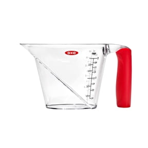 Mainstays 1 Cup Plastic Measuring Cup with Large Spout, Clear ...
