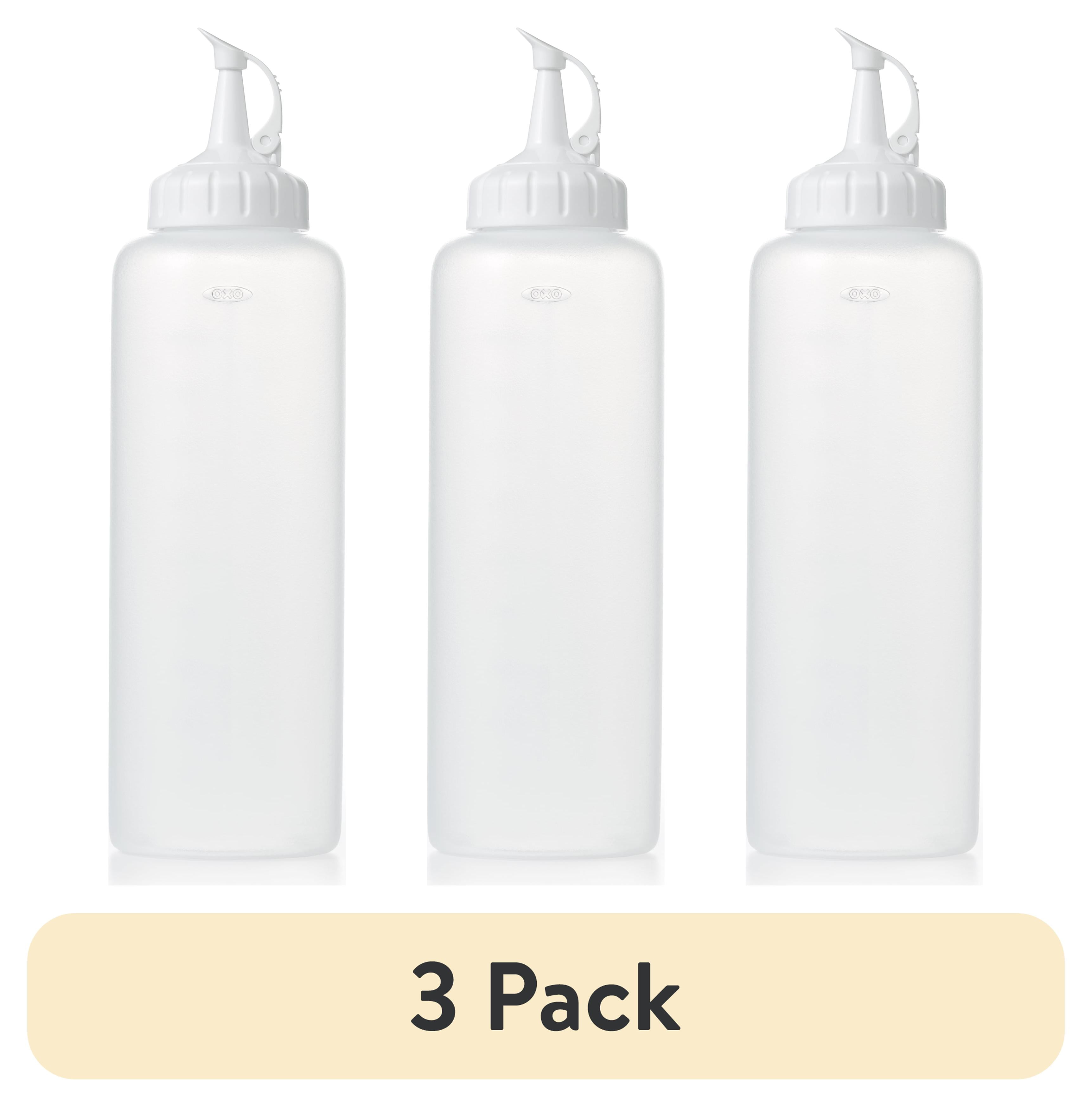 (3 pack) OXO SoftWorks Chef's Oil and Vinegar Dispenser Plastic Squeeze ...