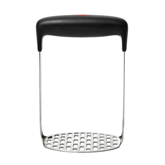 OXO SoftWorks Smooth Potato Masher with Stainless Steel Mashing Plate ...