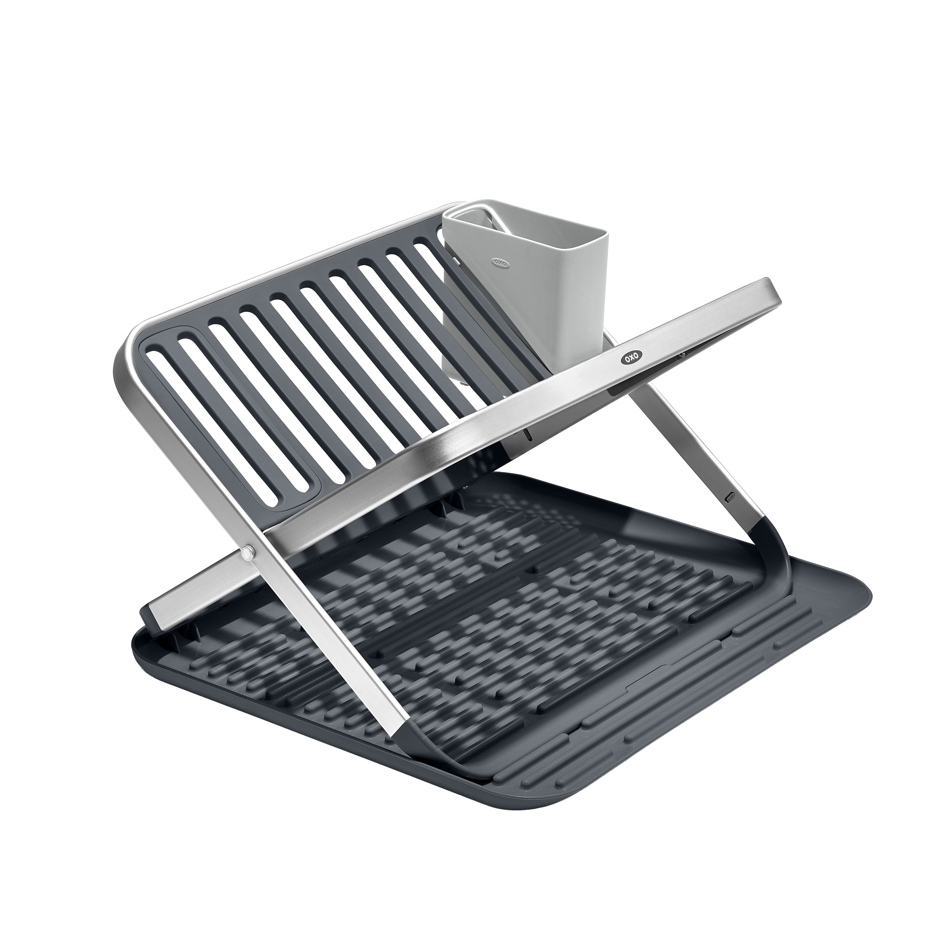 OXO Softworks Aluminum Folding Dish Rack - Walmart.com