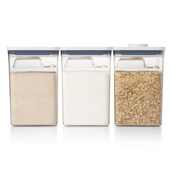OXO Softworks Airtight Food Storage Canisters, 6-Piece Bulk POP ...