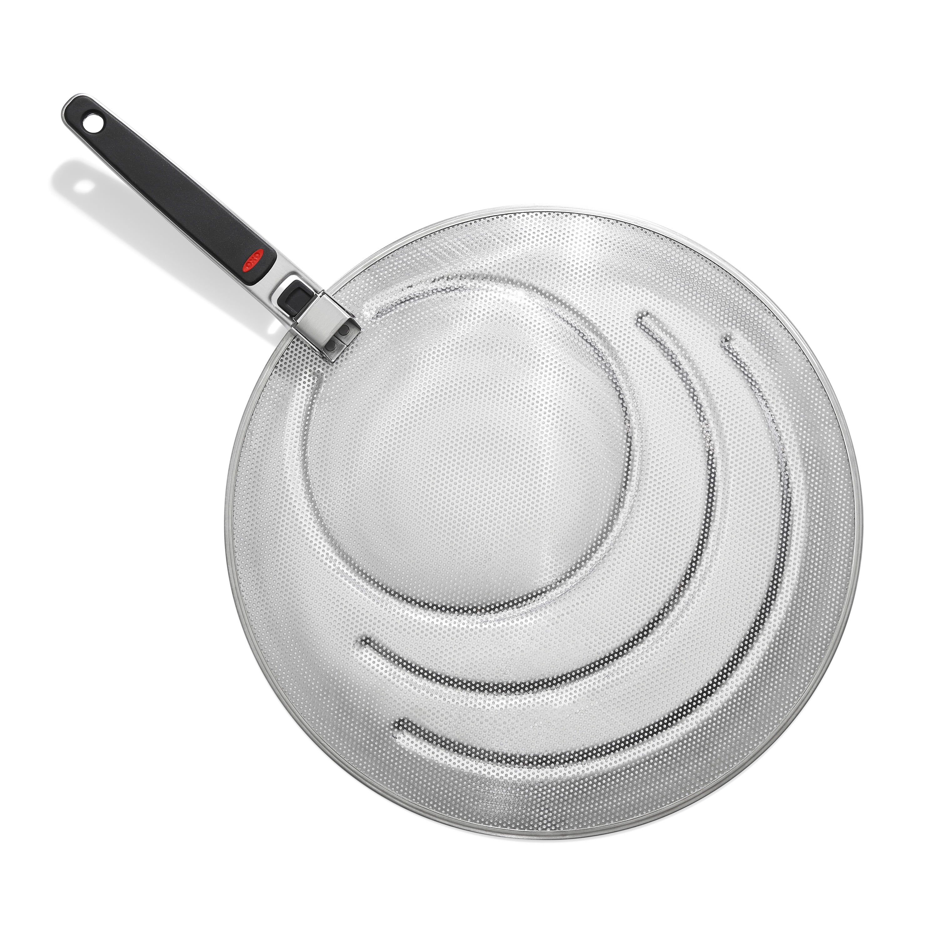 OXO SoftWorks Stainless Steel Splatter Screen with Non-Slip Handle ...