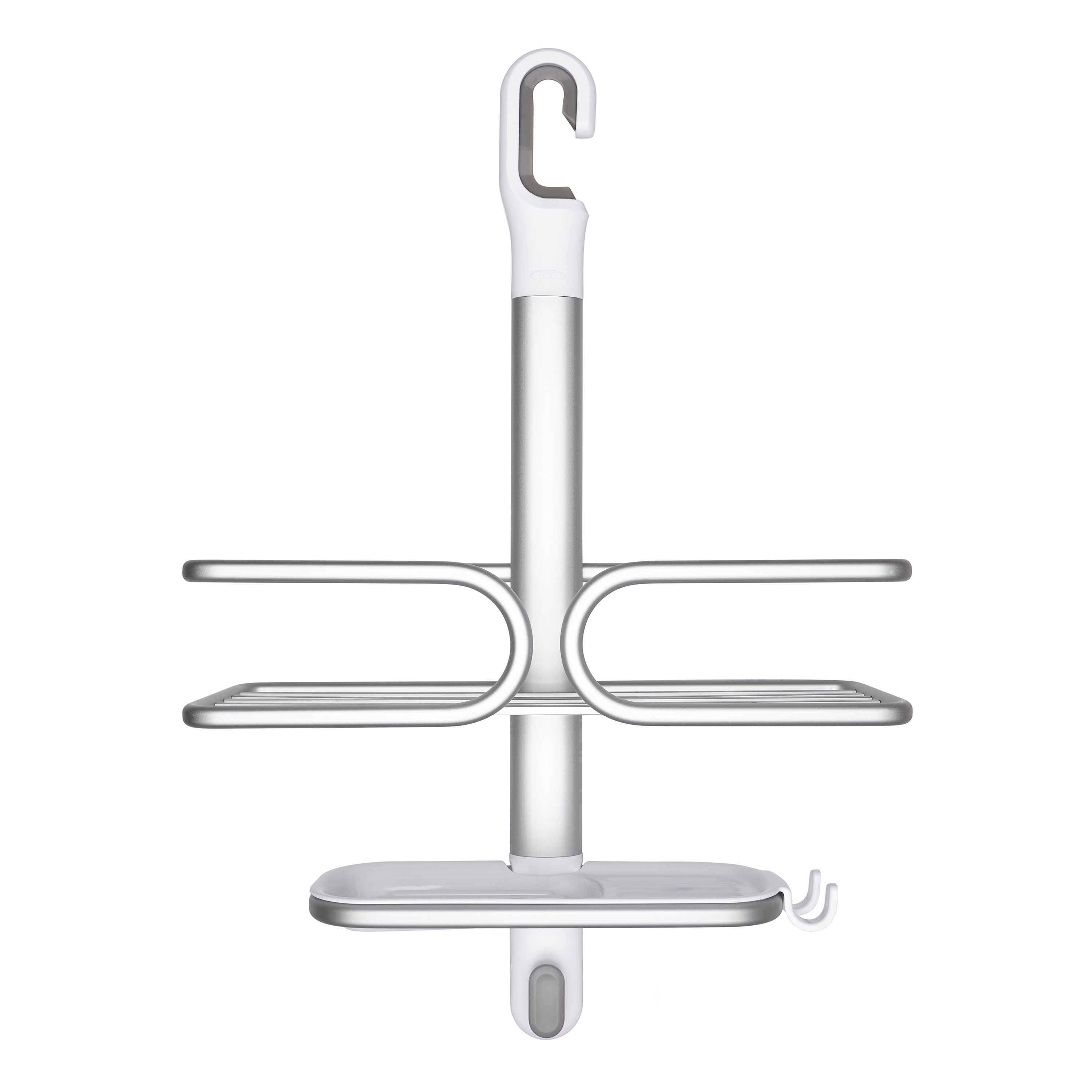 simplehuman Over-Door Shower Caddy, Stainless Steel and Anodized ...