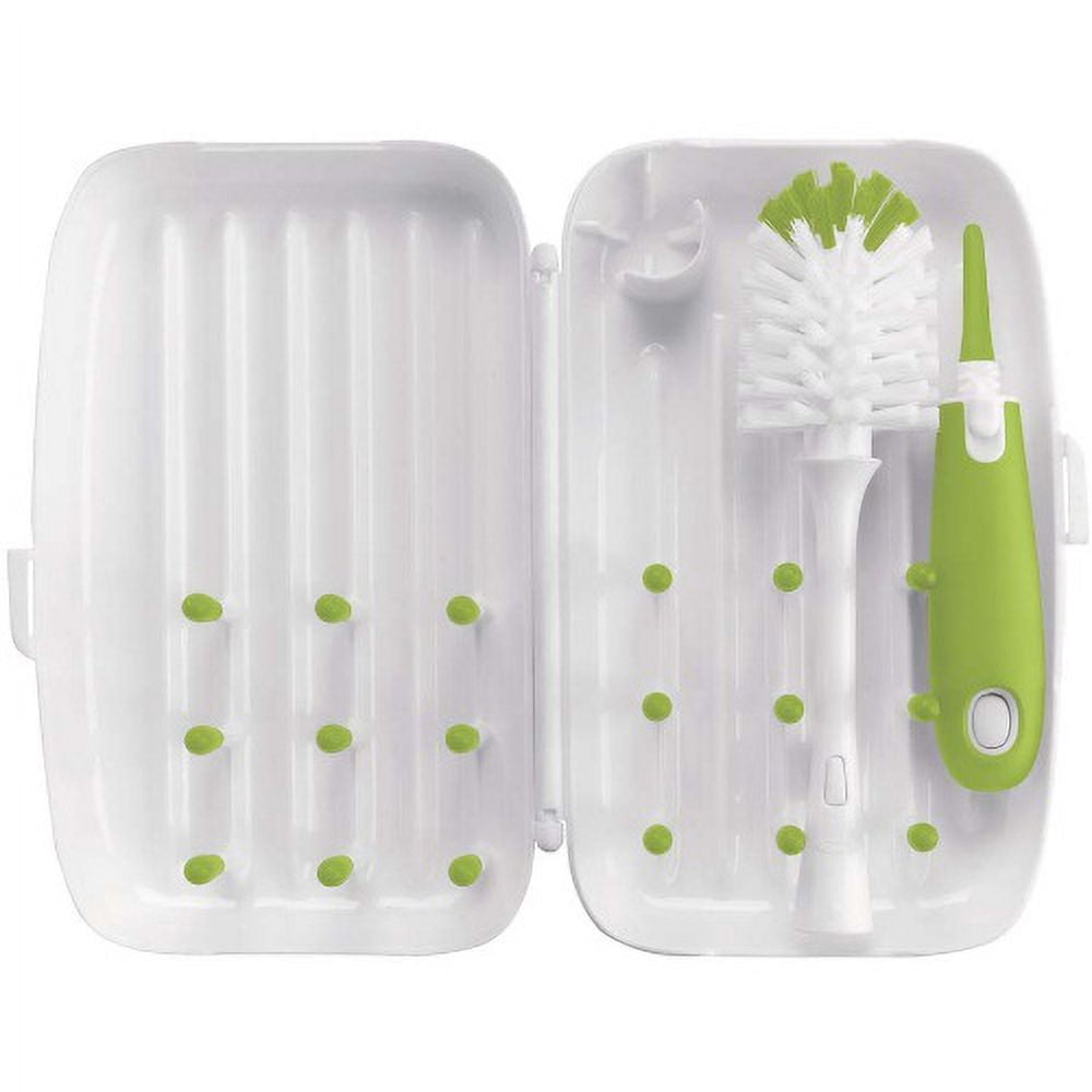 OXO Tot On-the-Go Drying Rack with Bottle Brush - Green 6230700 ...