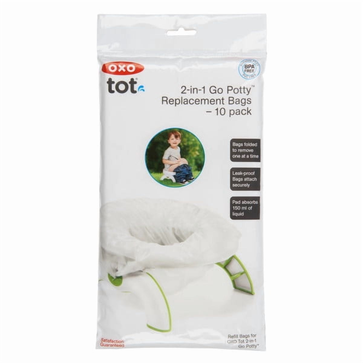 OXO Tot Go Potty Replacement Bags - 10 Pack - Walmart.com