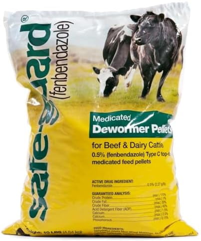 OXYGEER Merck Animal Health Safe-Guard Dewormer 0.5% Alfalfa-Based ...