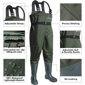 Caddis Men's Deluxe Breathable Chest Waders - Walmart.com