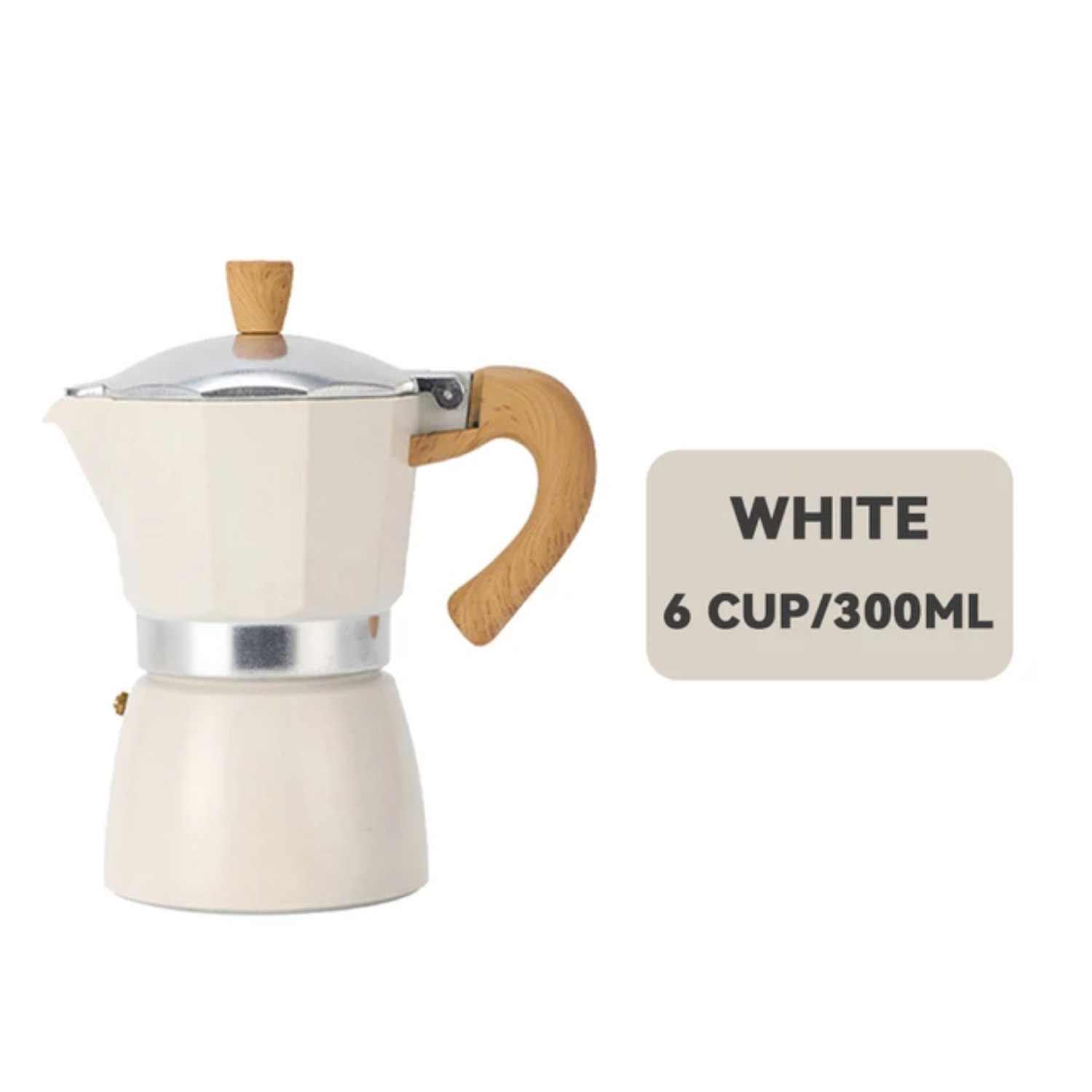 OYDWEI Aluminum Italian Stovetop Moka Pot Espresso Maker - Classic ...