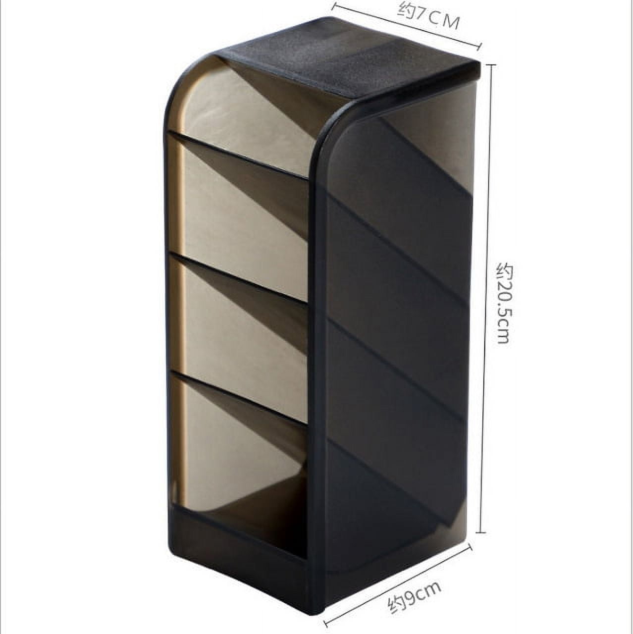 OYDWEI Chic modern black desktop organizer shelf for stylish and ...